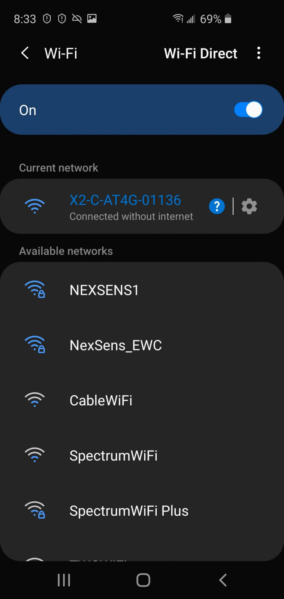 Connect to an X2 via Wi-Fi Direct - NexSens
