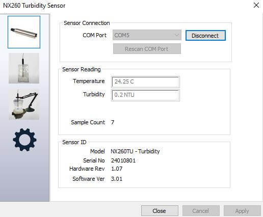 NX260 Turbidity Sensor User Guide - NexSens